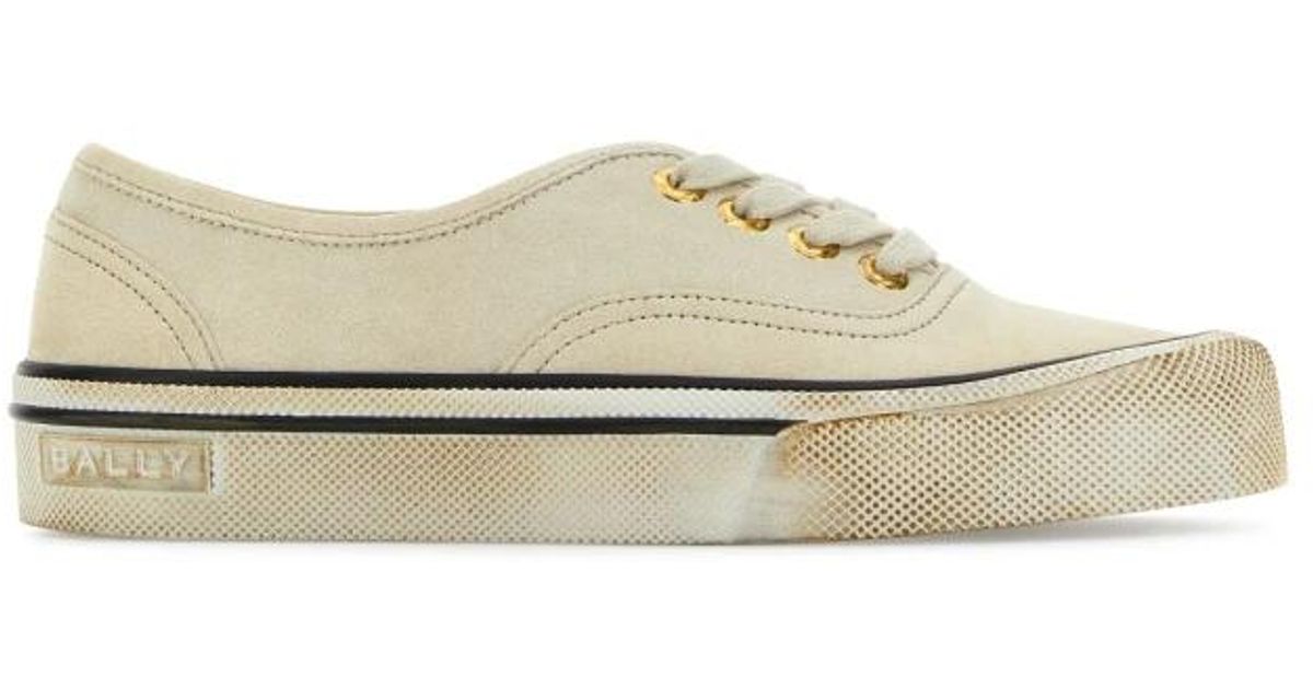 Bally Sneakers in Natural | Lyst