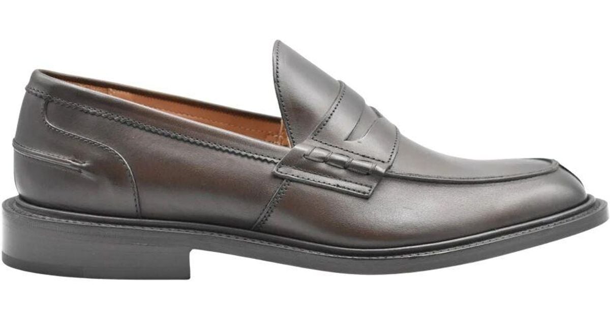 Tricker's Loafers in Gray for Men | Lyst