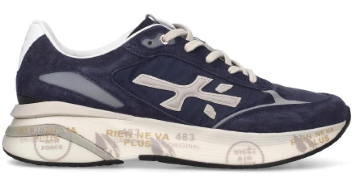 Premiata Sneakers in Blue for Men | Lyst