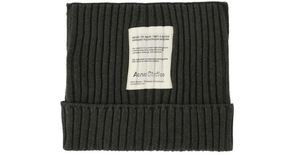 Beanies Acne Studios en coloris Noir | Lyst