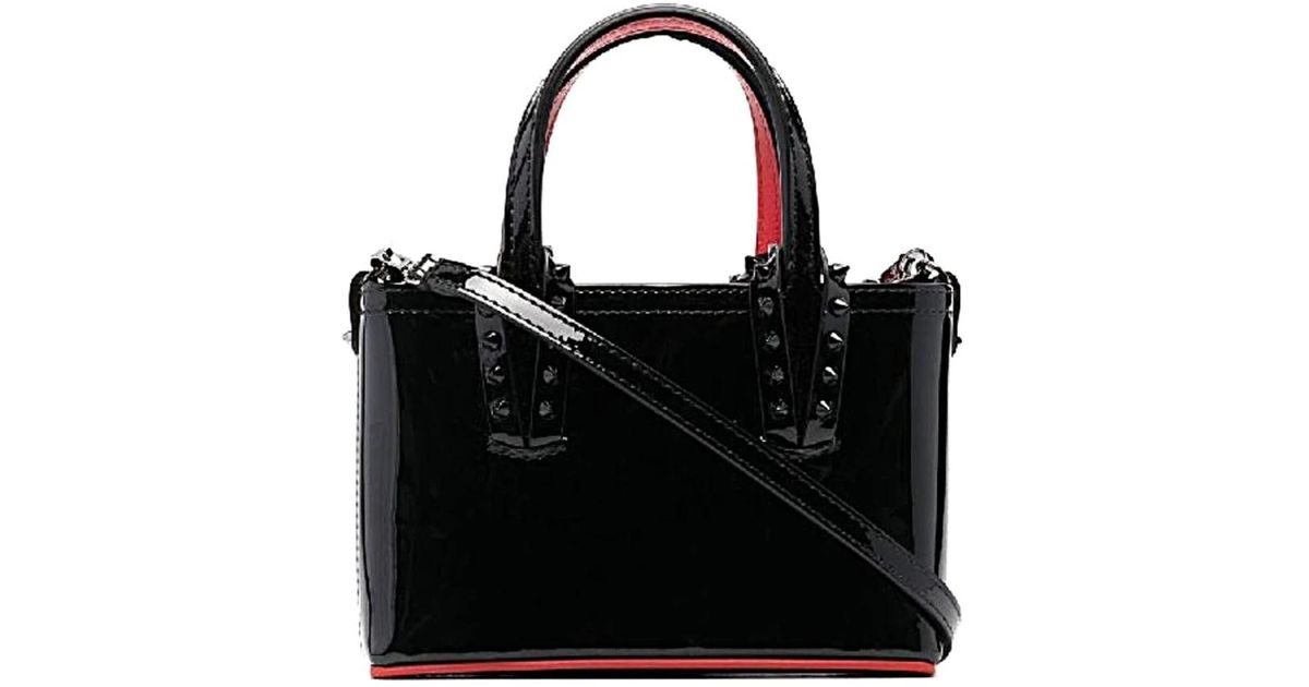 Christian Louboutin Handbags in Black | Lyst