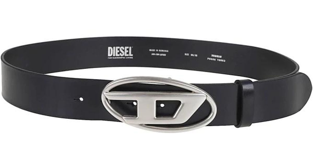 DIESEL Belts in Black for Men | Lyst UK