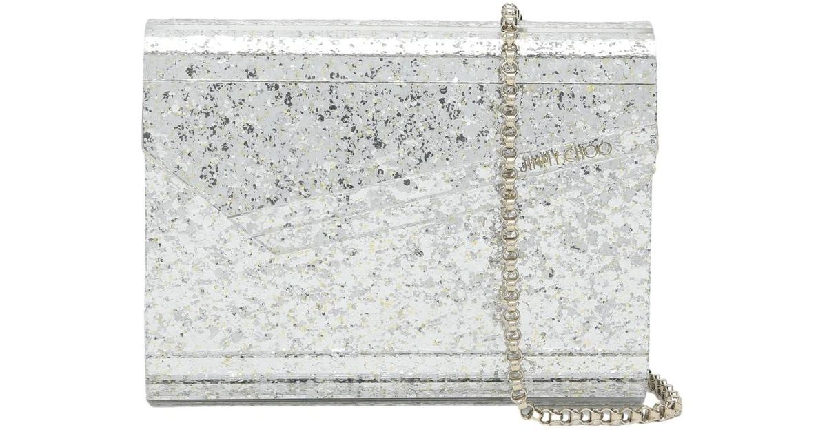Jimmy Choo Clutches in Metallic | Lyst