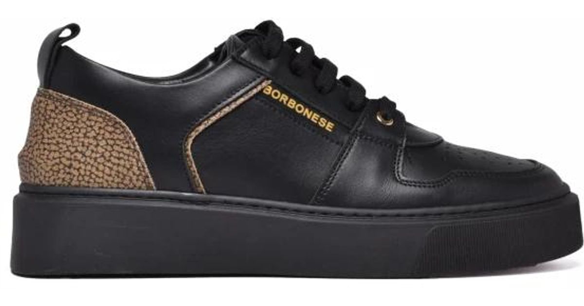 Borbonese Sneakers in Black | Lyst