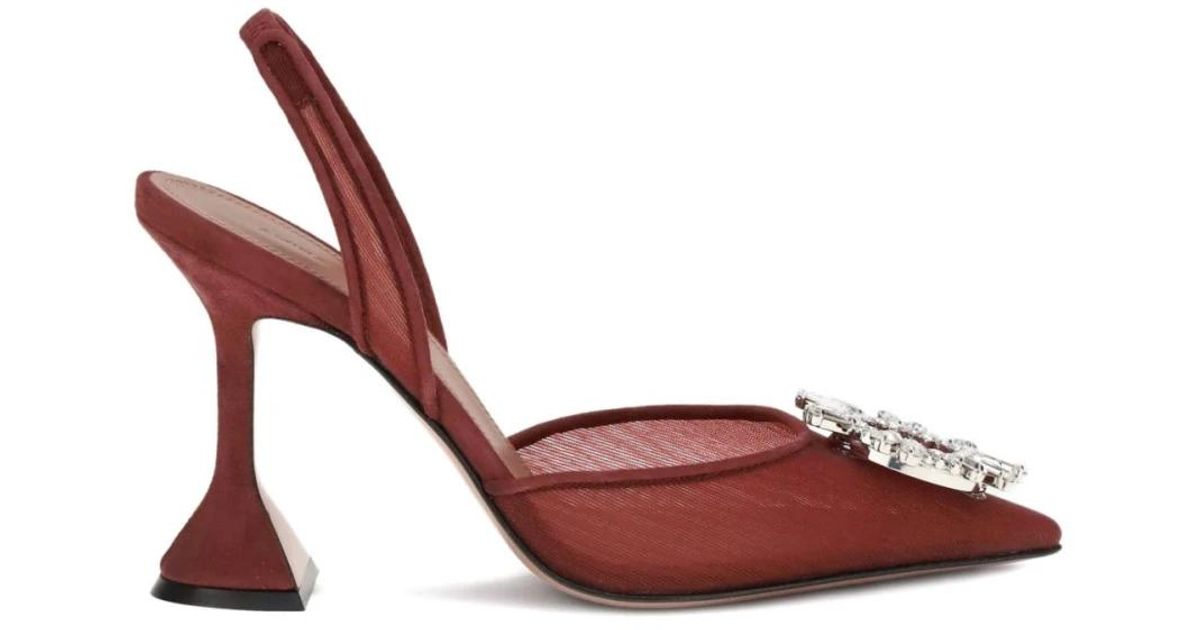 AMINA MUADDI Pumps in Red | Lyst