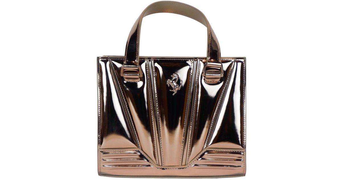 Ferrari Tote Bags in Black | Lyst