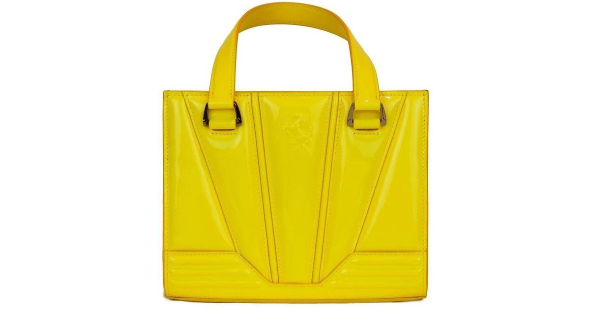 Ferrari Handbags in Yellow | Lyst