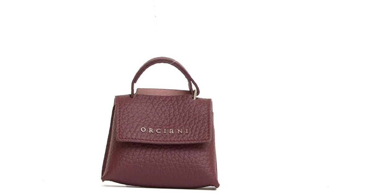 Orciani Handbags in Purple | Lyst
