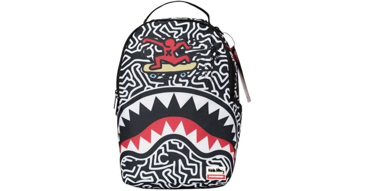 Sprayground Backpacks in Black for Men | Lyst