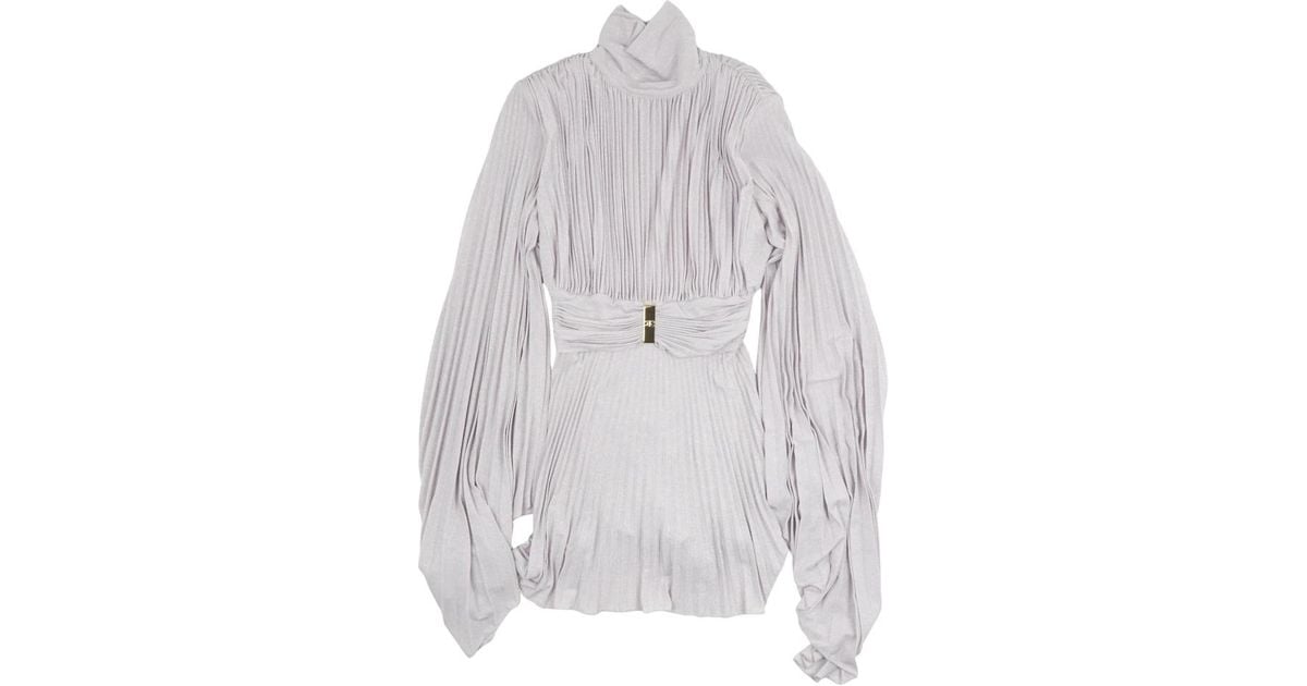 Elisabetta Franchi Short Dresses in White | Lyst UK