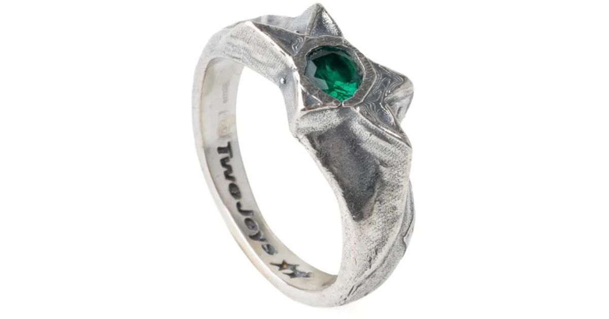 Twojeys Rings in Metallic | Lyst UK