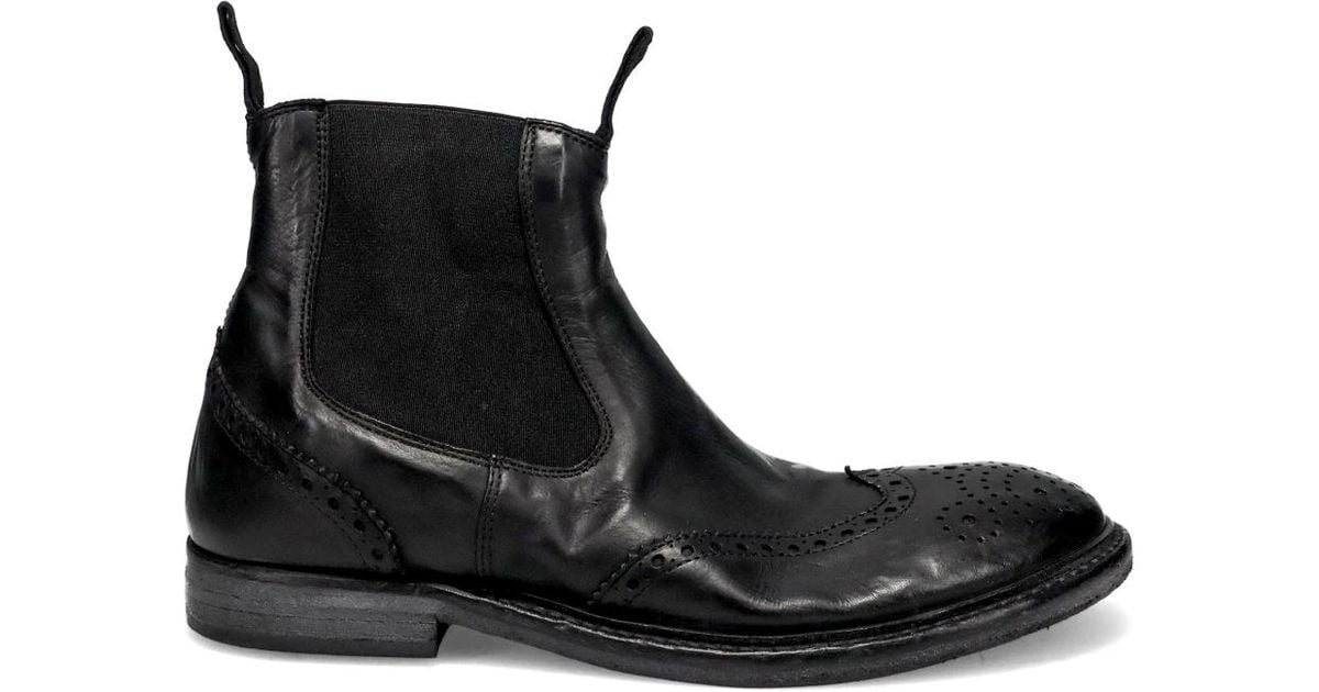 Moma Chelsea Boots in Black for Men | Lyst UK