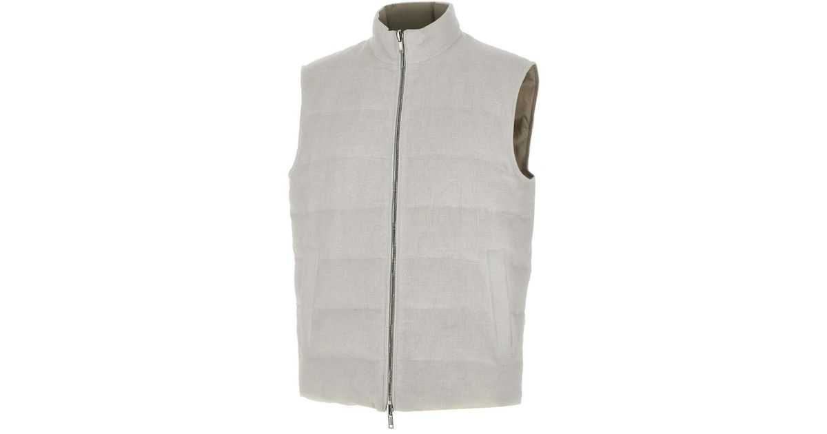 Eleventy Vests in Grey for Men | Lyst UK