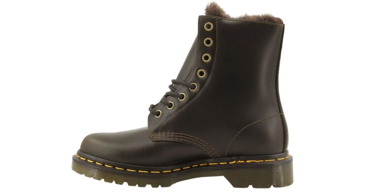 Dr. Martens Winter Boots in Black | Lyst UK