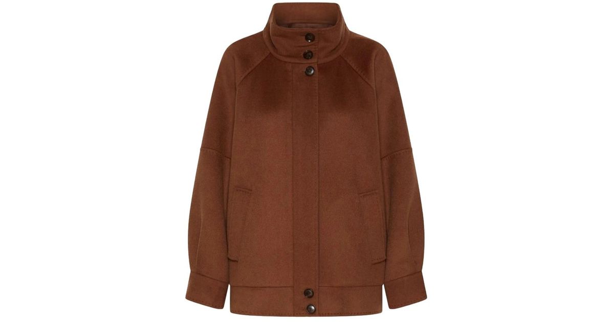 Marella Light Jackets in Brown | Lyst UK
