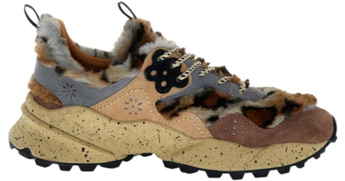 Flower Mountain Sneakers in Brown | Lyst UK