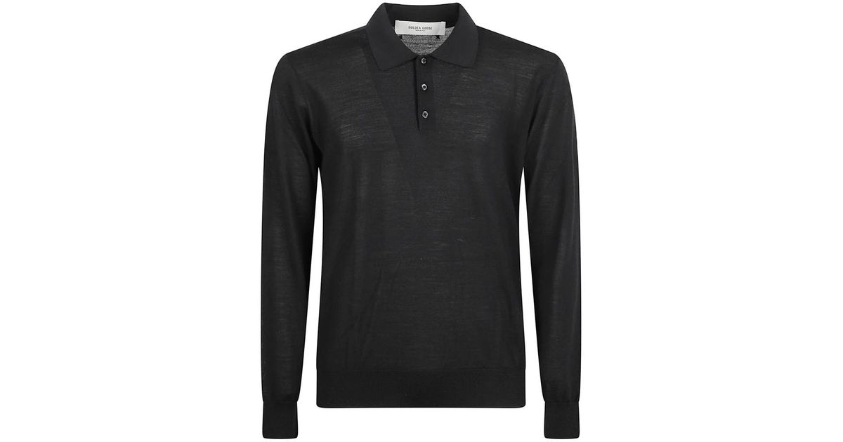 Golden Goose Polo Shirts in Black for Men | Lyst UK