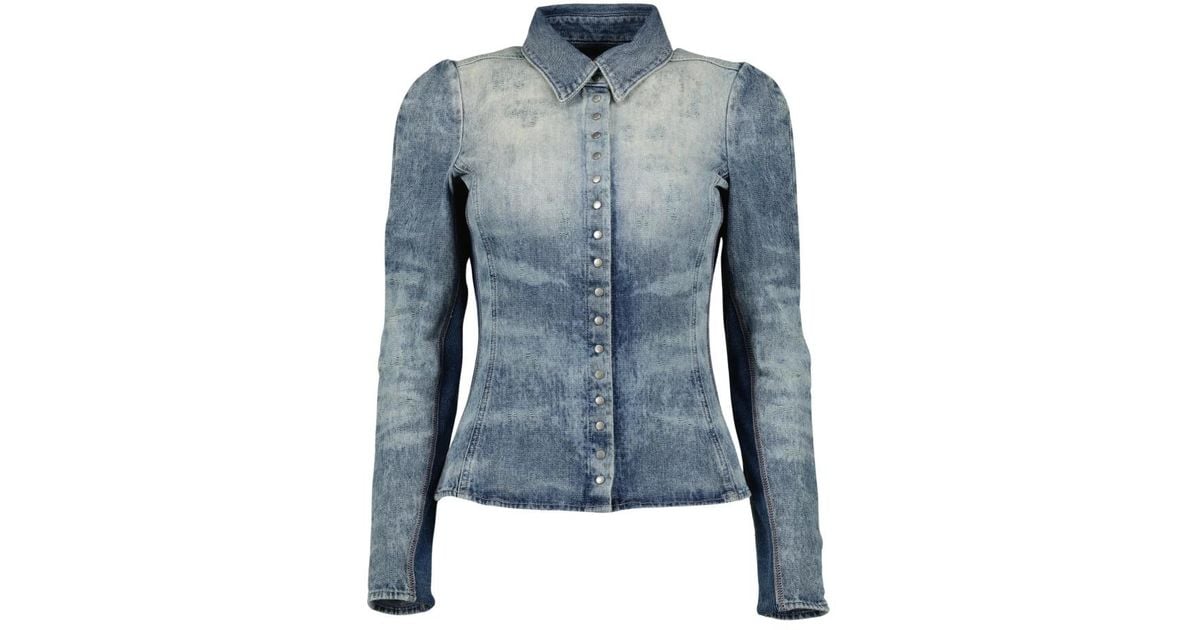 DIESEL Denim Jackets in Blue | Lyst UK