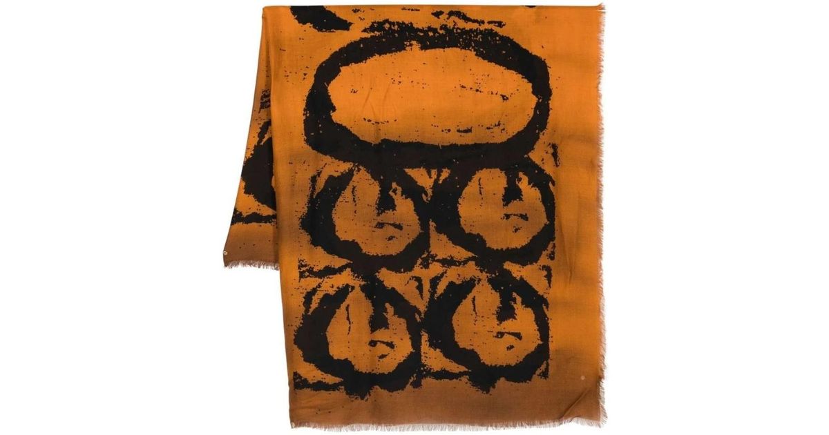 Givenchy Scarves in Orange | Lyst UK