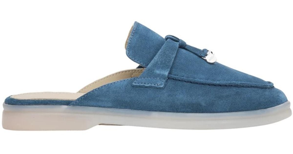 ESTRO Mules in Blue | Lyst