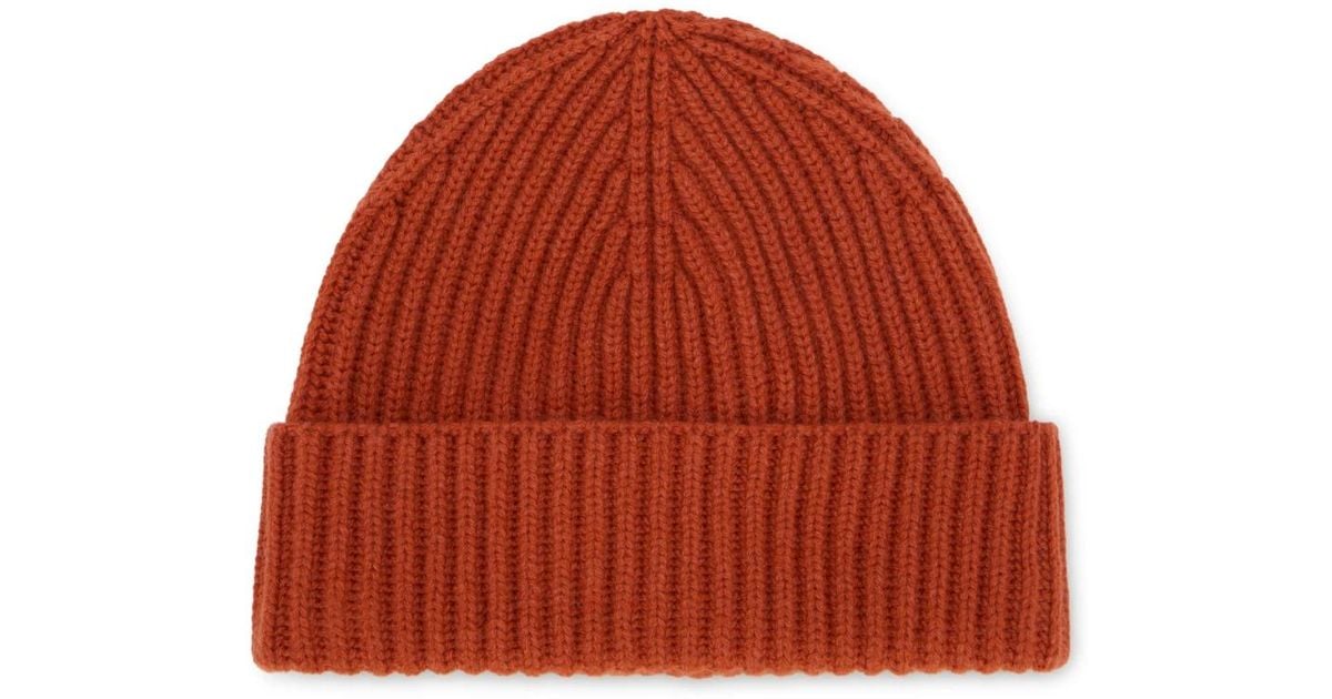 Beanies Moorer pour homme en coloris Rouge | Lyst