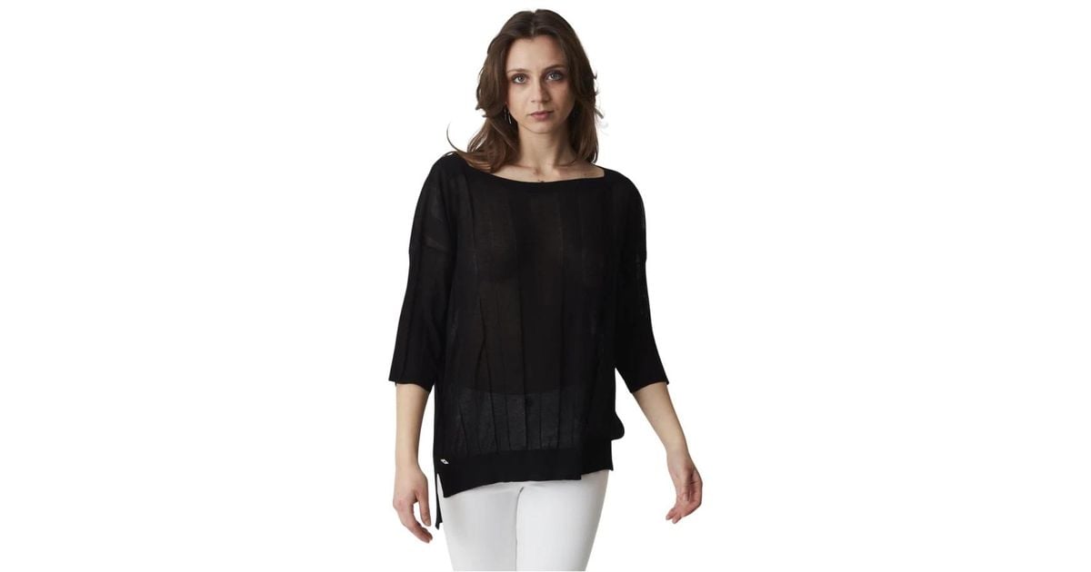 Manila Grace Blouses in Black | Lyst UK