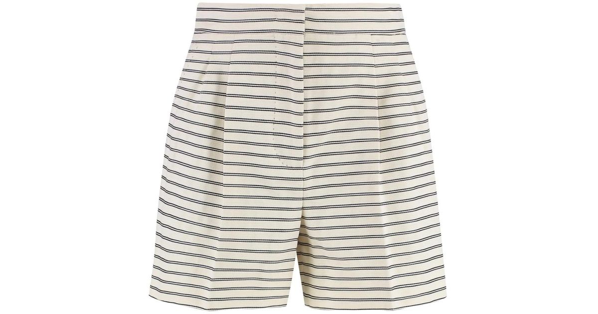 Max Mara Short Shorts in Gray | Lyst