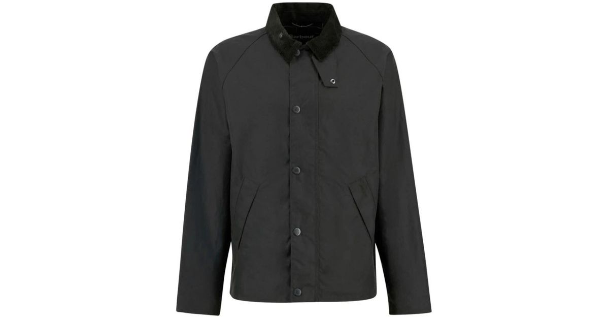 Barbour Light Jackets in Black for Men | Lyst UK