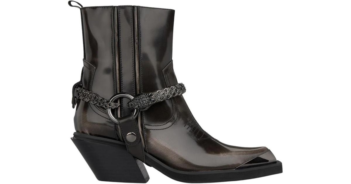 Alma En Pena. Cowboy & Biker Boots in Black | Lyst UK