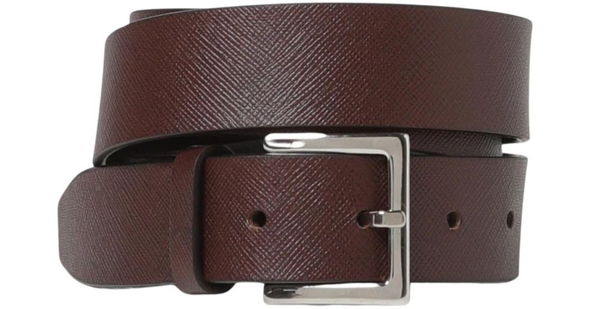 Belts Orciani pour homme en coloris Marron | Lyst