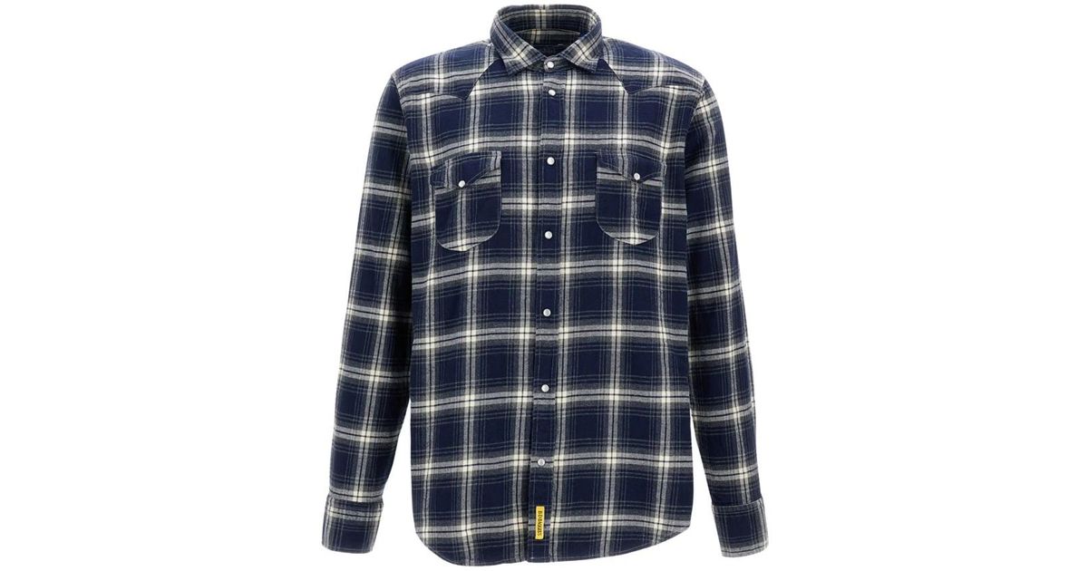 B.D. Baggies Casual Shirts in Blue for Men | Lyst UK