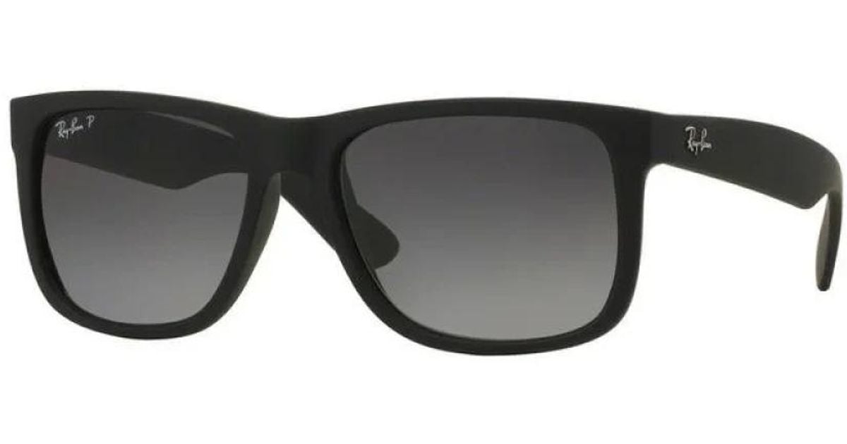Ray-Ban Justin Rb4165 622/T3 in Black for Men | Lyst UK