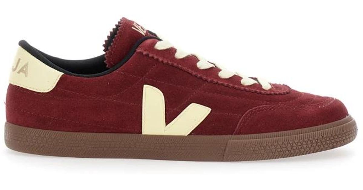 Veja Lace Up Sneakers in Red for Men | Lyst UK