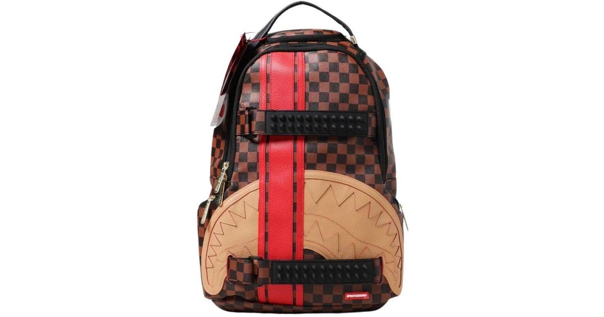 Sprayground Backpacks in Red for Men | Lyst