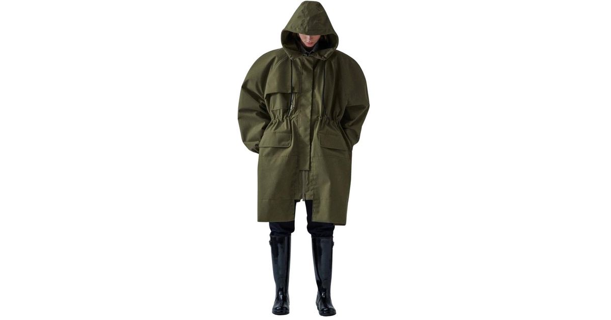 Bacon Clothing Rain Jackets in Green | Lyst UK