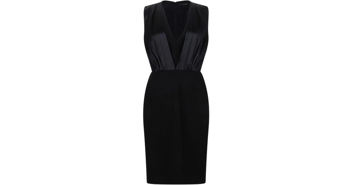 Max Mara Clothing Triacetate Dresses in Black | Lyst UK