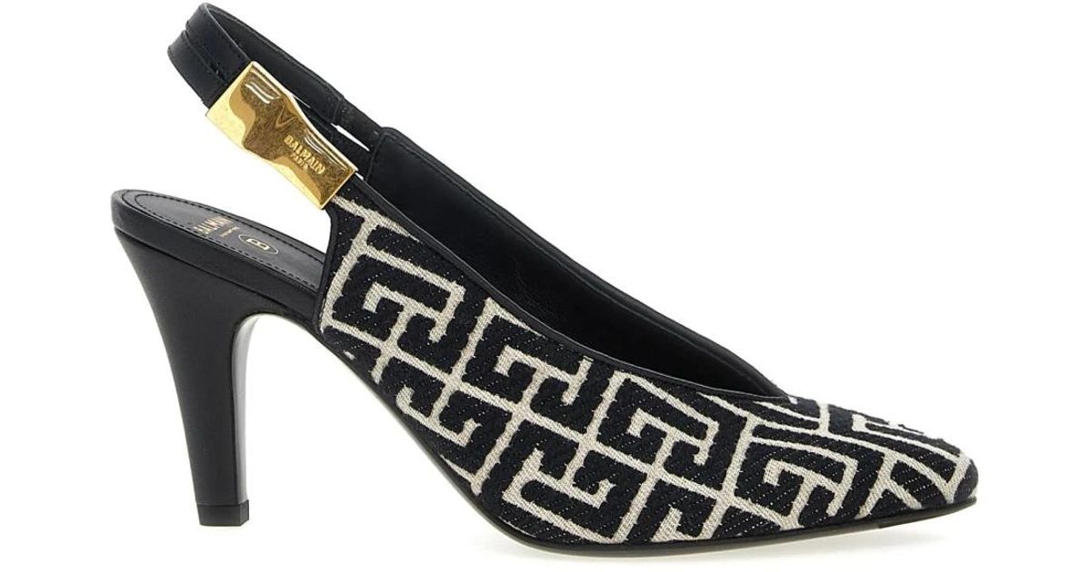 Balmain Pumps in Metallic | Lyst UK