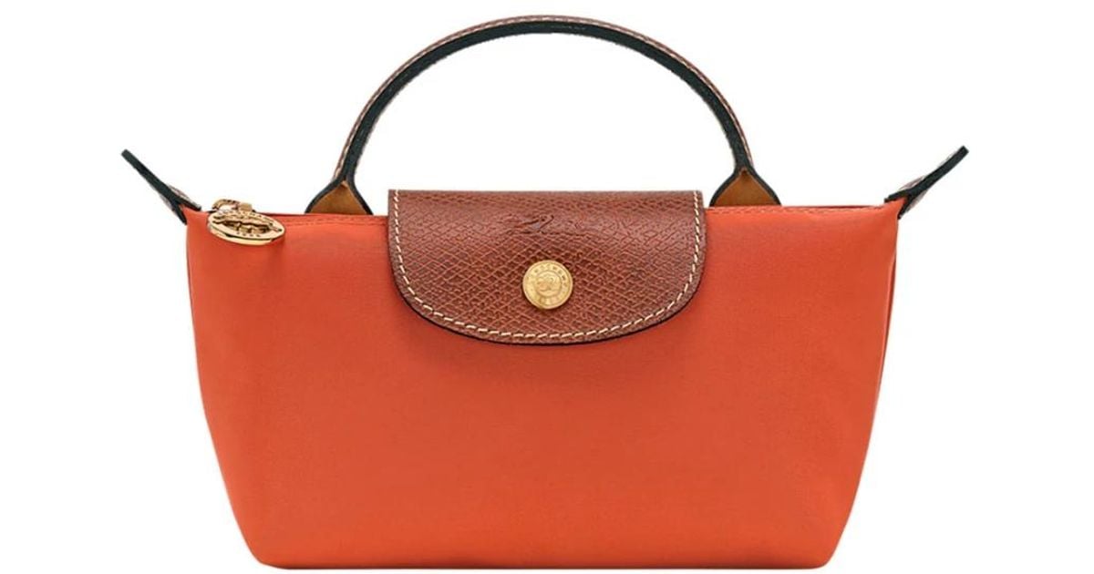 Longchamp Handbags in Red | Lyst UK