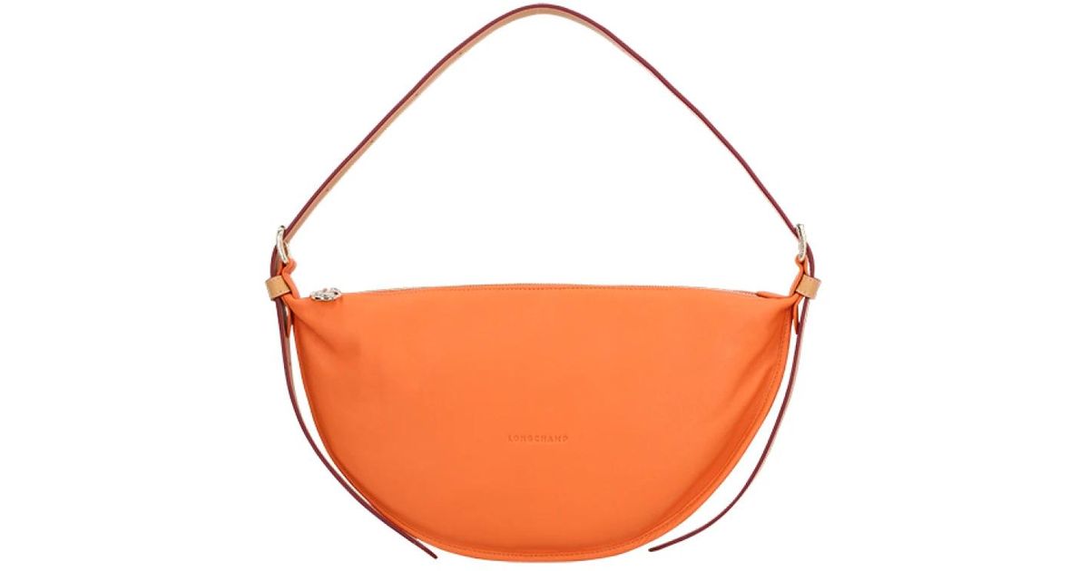 Longchamp Shoulder Bags in Orange | Lyst UK