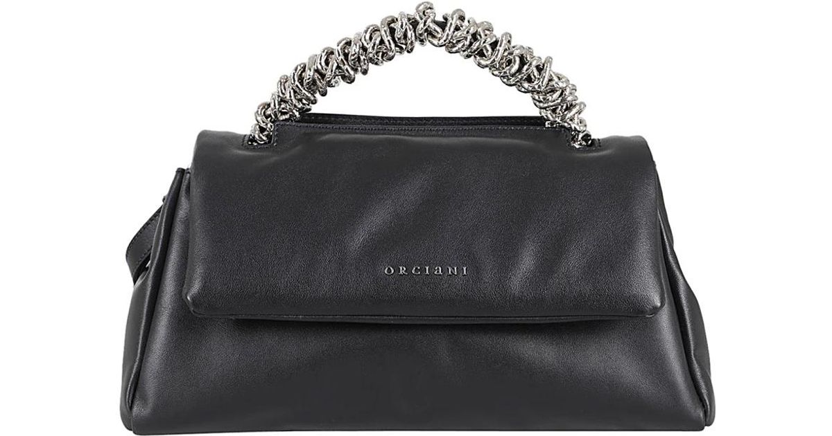 Orciani Handbags in Black | Lyst