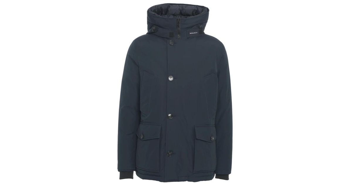 Woolrich Down Jackets in Blue for Men | Lyst UK