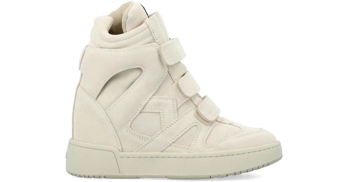Isabel Marant Sneakers in Natural | Lyst UK