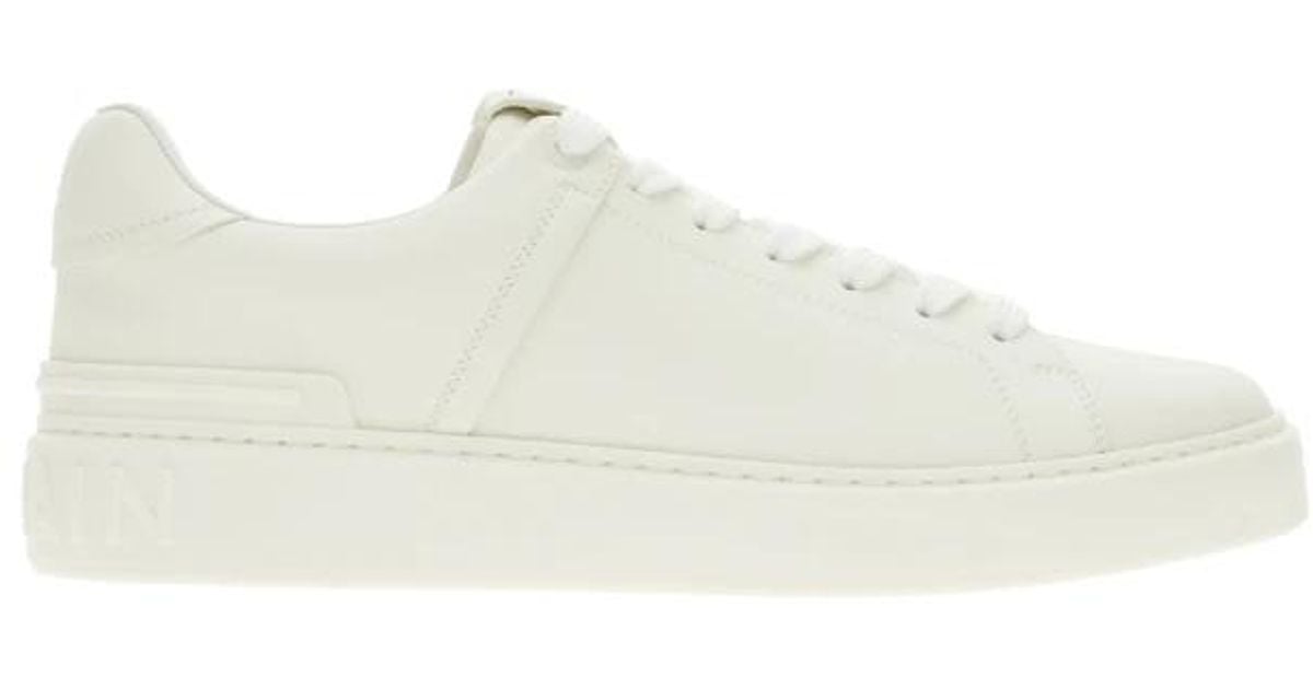 Balmain Sneakers in White for Men | Lyst UK