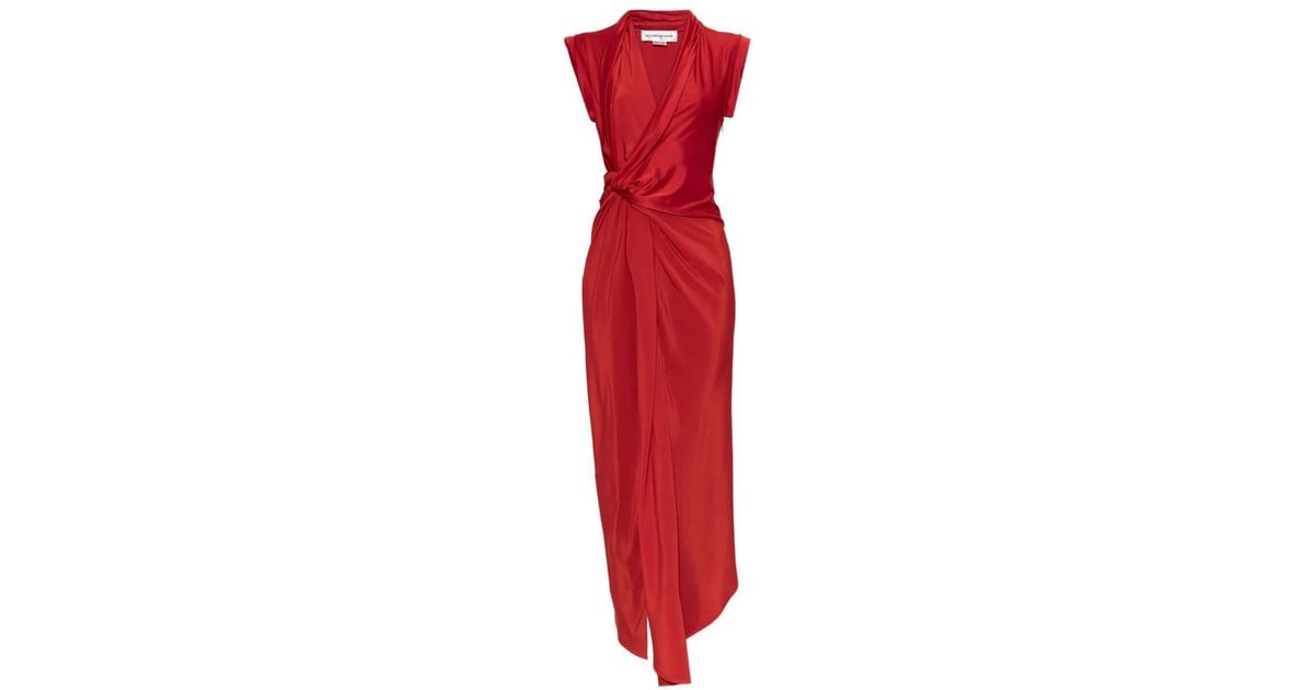 Victoria Beckham Maxi Dresses in Red | Lyst UK