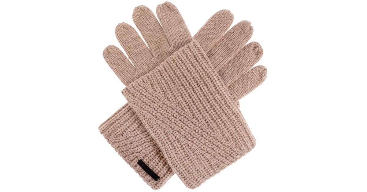 AllSaints Gloves in Brown | Lyst