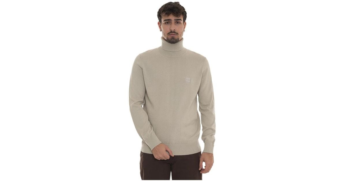 Turtlenecks da Uomo di HUGO in Grigio | Lyst