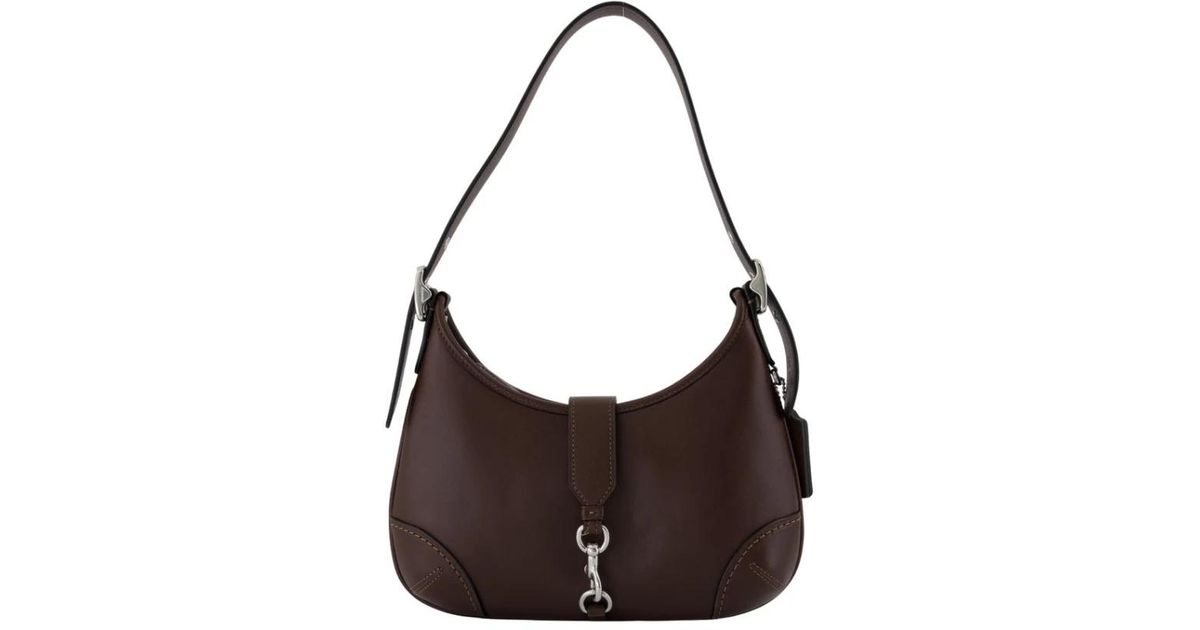 COACH Shoulder Bags in Brown | Lyst