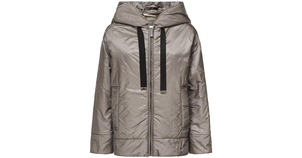 Max Mara Winter Jackets in Gray | Lyst