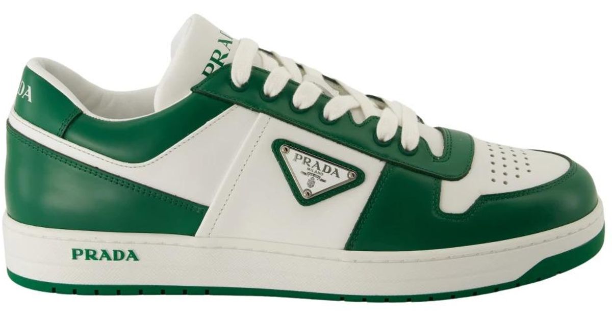 Prada Sneakers in Green for Men | Lyst