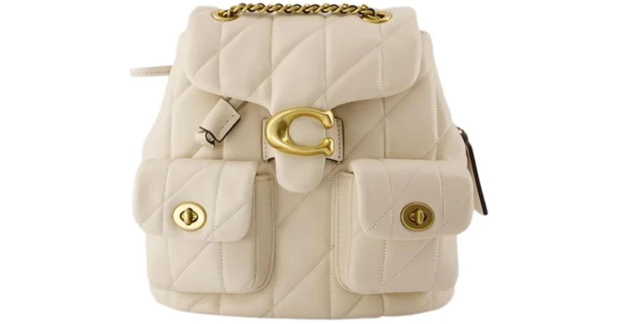 COACH Backpacks in Natural | Lyst
